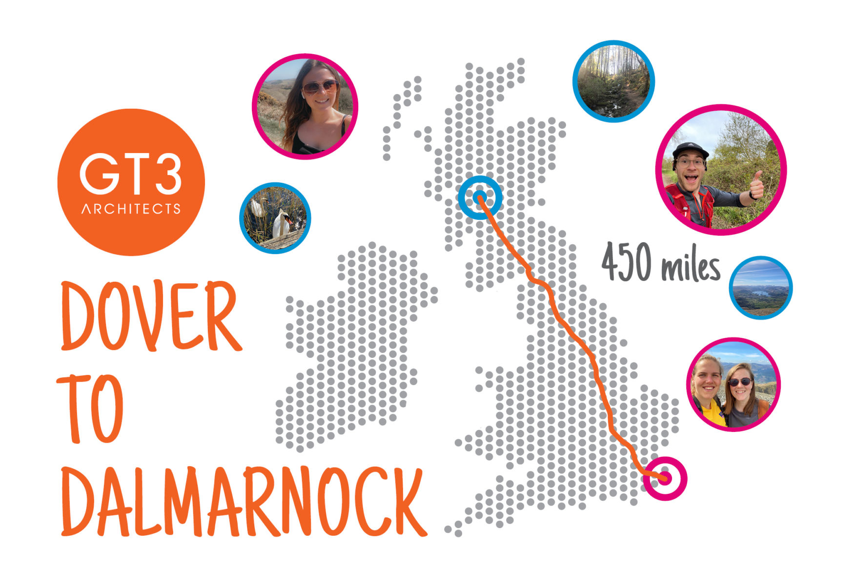 Dover to Dalmarnock Challenge. - GT3 Architects