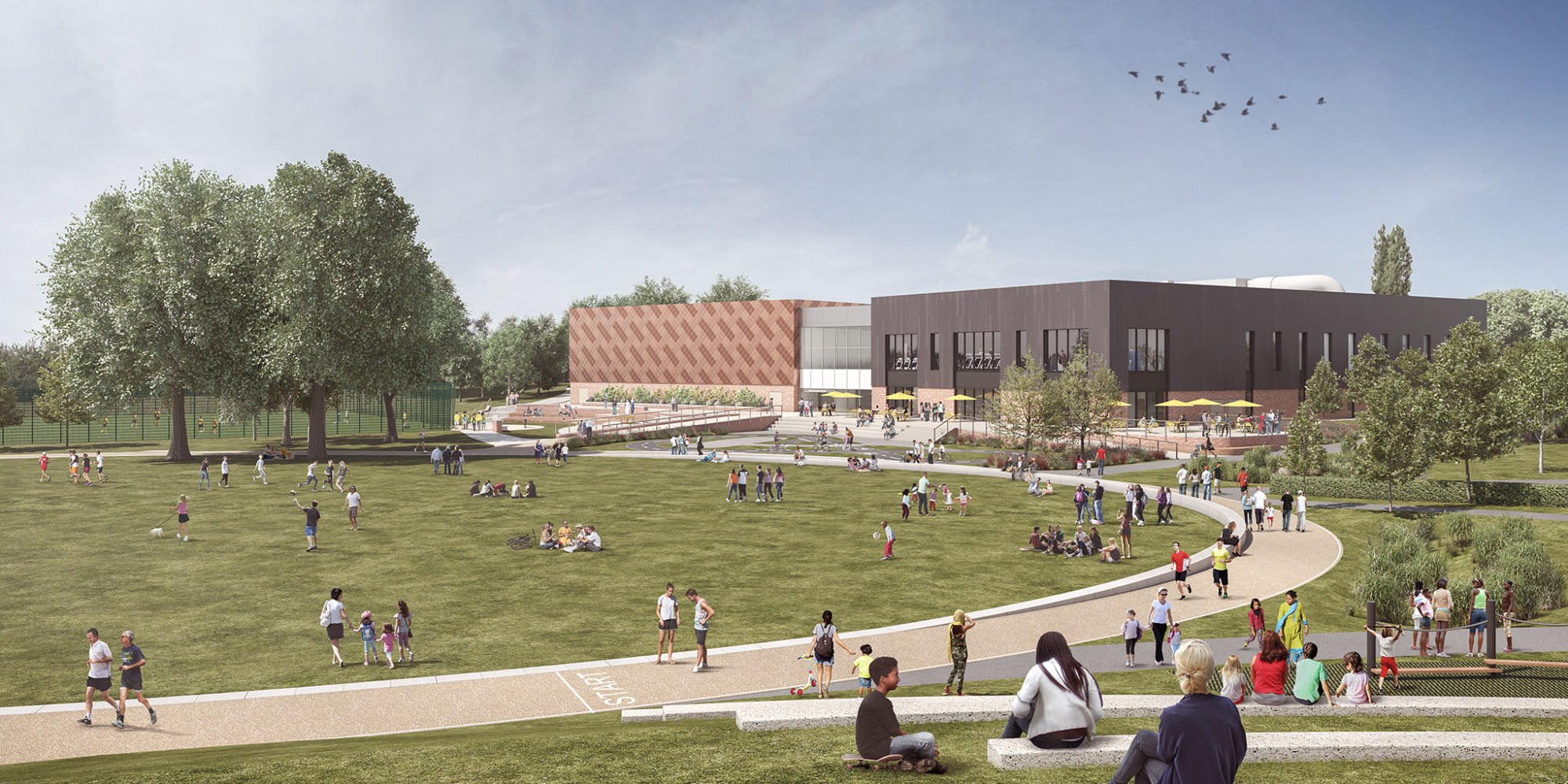 Bedworth Physical Activity Hub - GT3 Architects